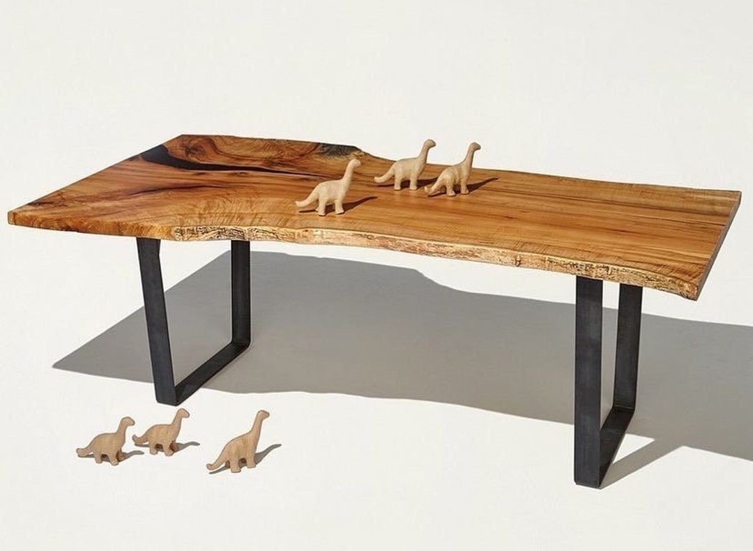 Industrial Rustic Farmhouse Kitchen Dining Table Bench Legs, Metal ...