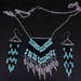 Native American, Feather, Necklace and Earring Set. - Etsy