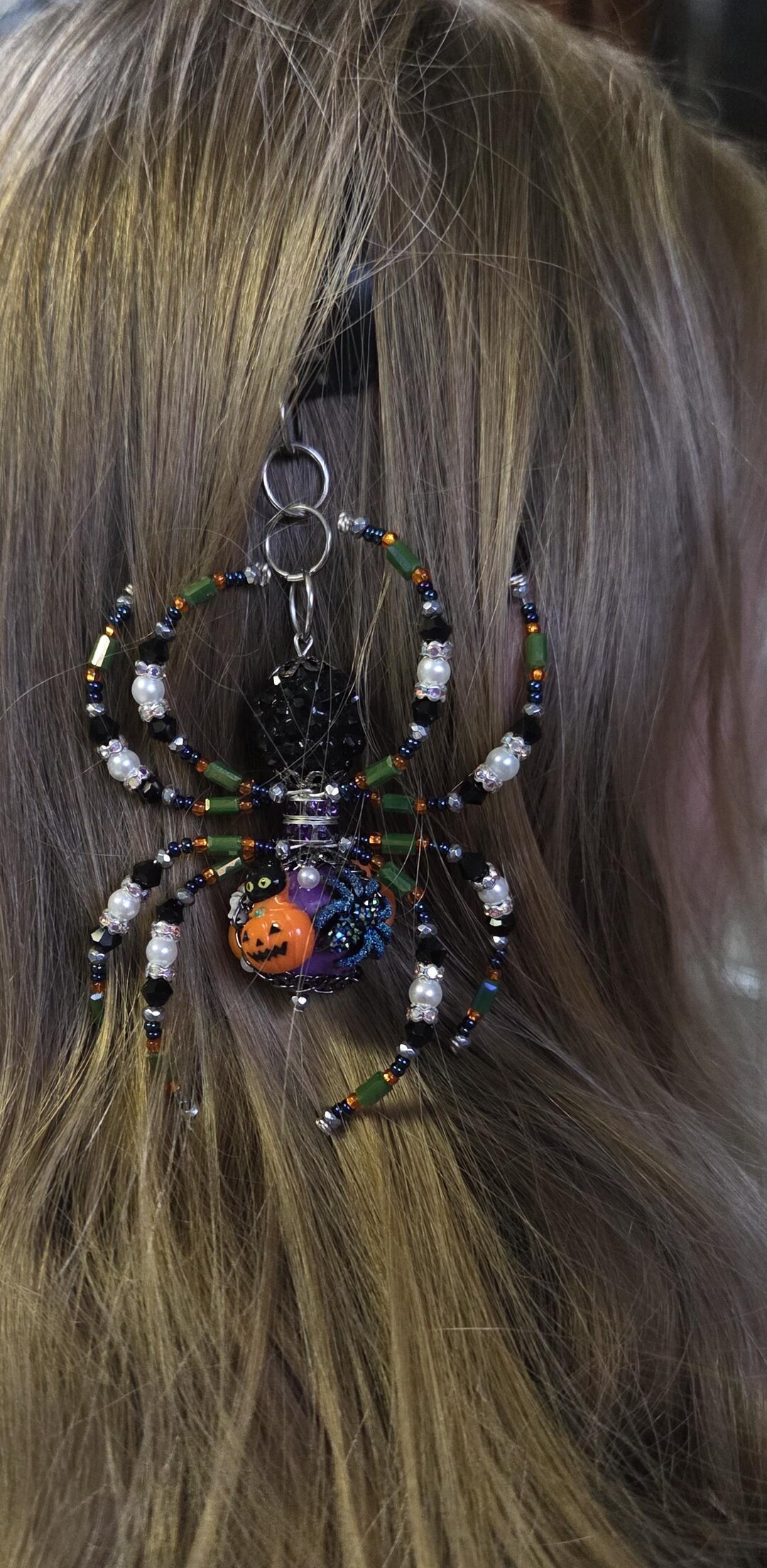 Mr. Bumpkin Pumpkin, Halloween, Hair Piece/hair Clip/hair Accessories ...