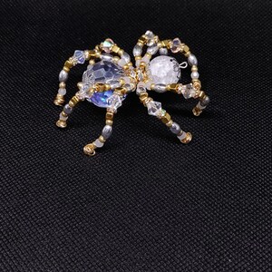 Silver and Gold Christmas Spider - Etsy