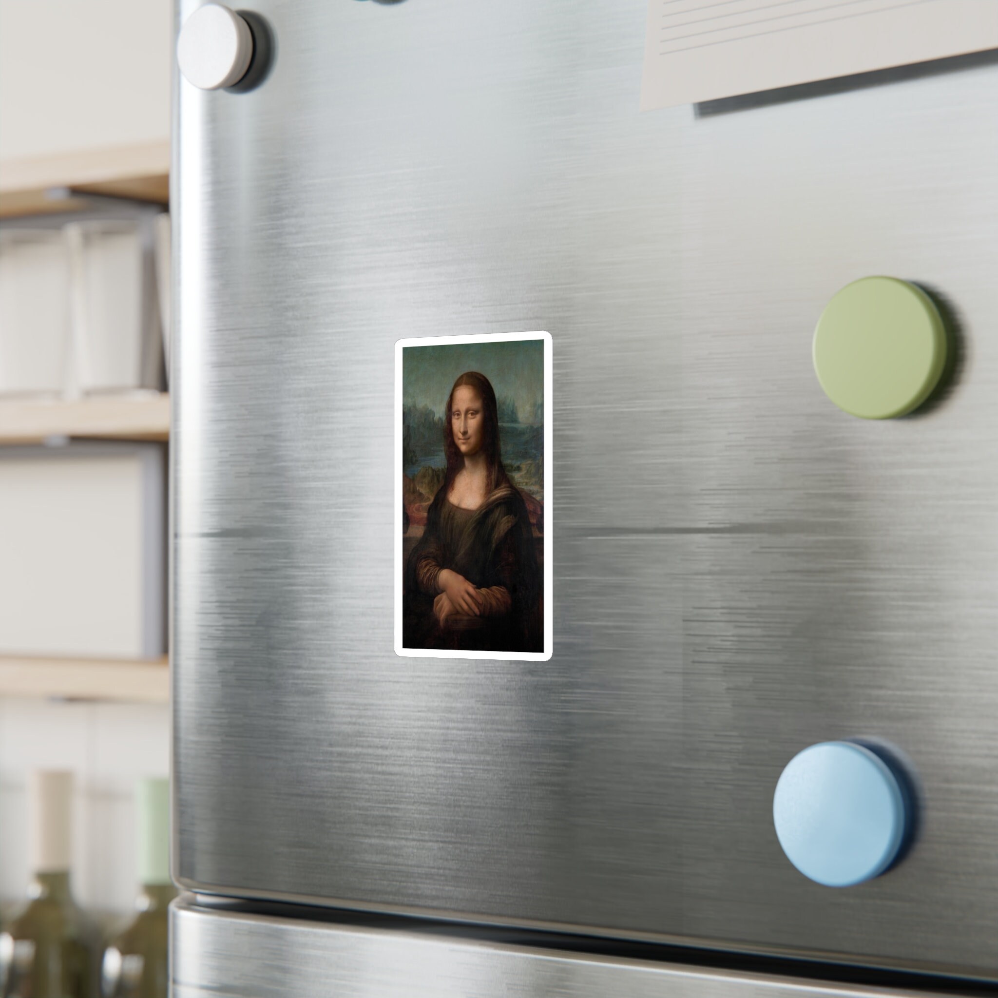 Mona Lisa, Da Vinci - 3 X 4 Inch Vinyl Decal - Etsy