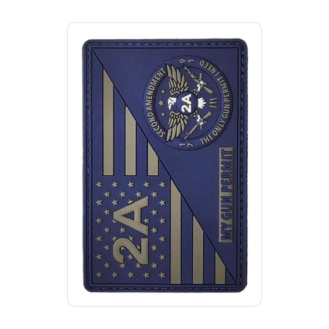 2A Permit Vinyl Decal, 3 in X 4 In - Etsy