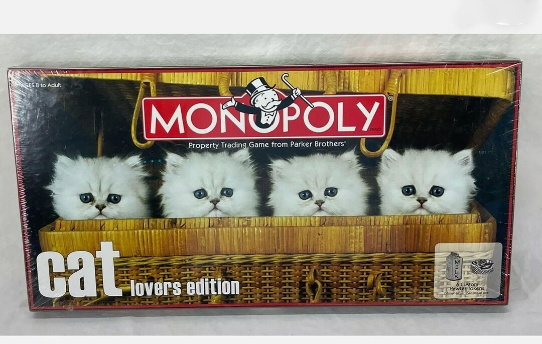 Cat Lovers Edition! Monopoly NIB Sealed ** Limited Edition - Etsy