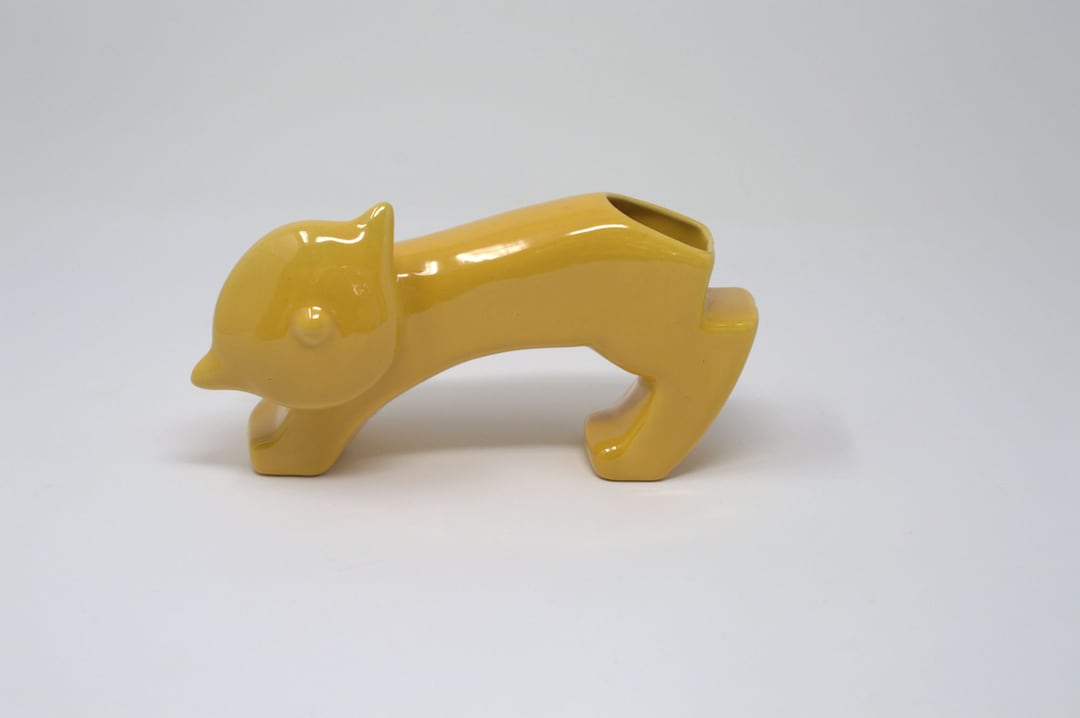 Hold for Gary Original 1930's Vintage Art Pottery Lina Cat Cactus ...