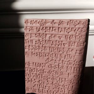 Evil Eye: Sumerian Incantation on a Clay Tablet Occult Decor - Etsy