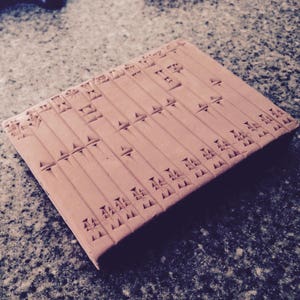 Ancient Anatomy: the Parts of the Eye in Sumerian on a Clay Tablet - Etsy