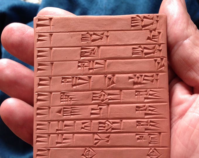Ancient Music: A Sumerian List of Musical Instruments on a Clay Tablet ...