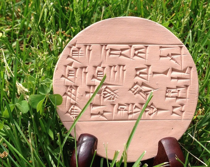 Music is as Complicated as the Sea is Vast: Handmade Replica Cuneiform ...