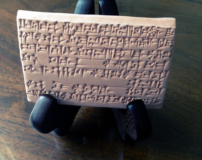 The Sun God's Appointment: Handmade Replica of a Sumerian Cuneiform ...