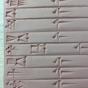 Ancient Anatomy: the Parts of the Eye in Sumerian on a Clay Tablet - Etsy