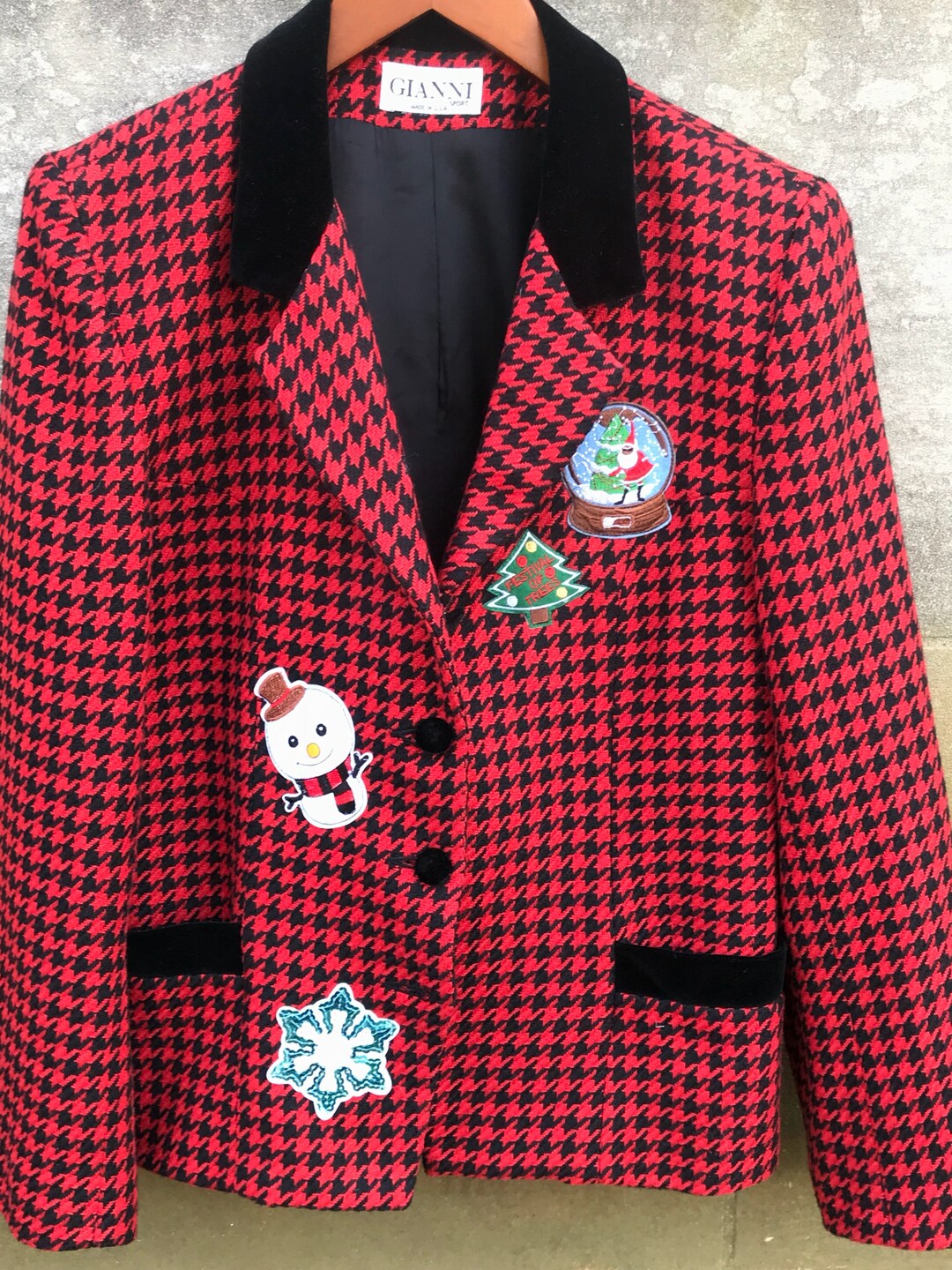 Ugly Christmas Jacket - Etsy