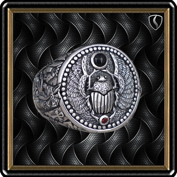 Egyptian Ring Thoth - Etsy