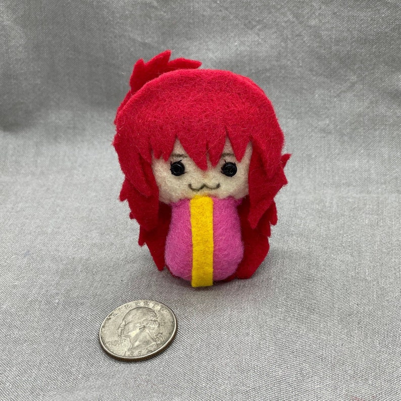 Hiei and Kurama Pocket Chibis | Etsy