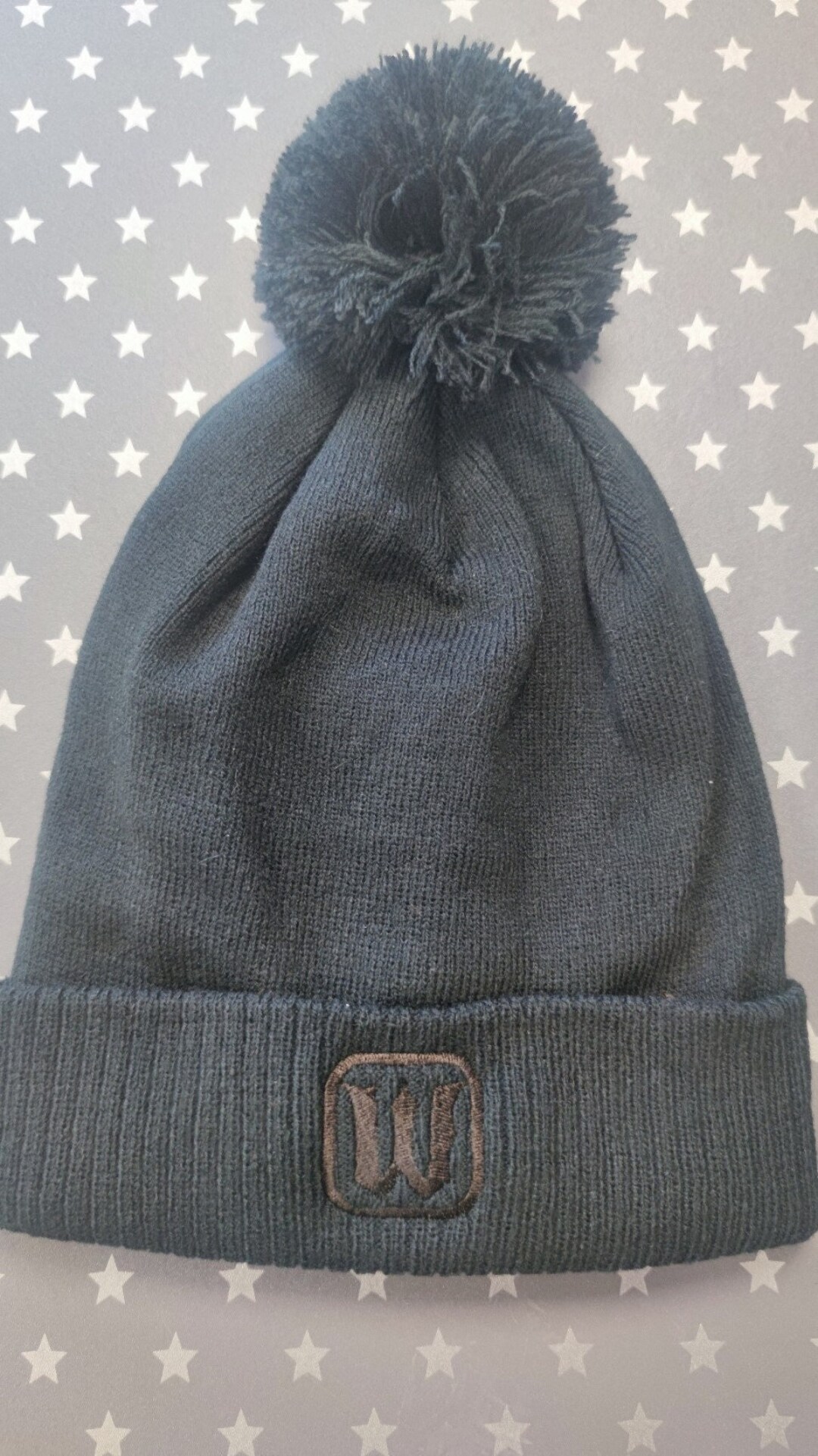 Wednesday Addams Beanie Black With Black Thread Wednesday Addams ...