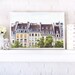 Pictures of Paris Houses Paris Terraced House Photography - Etsy