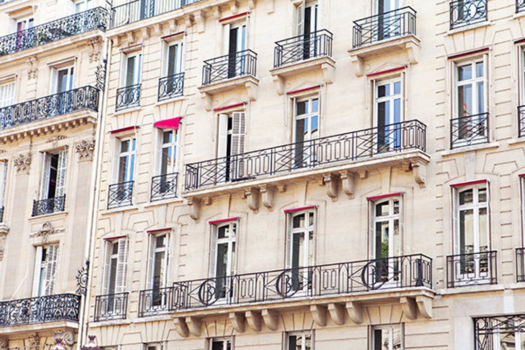 Paris City Photography, Pictures of Paris Houses, Paris Terraced House ...