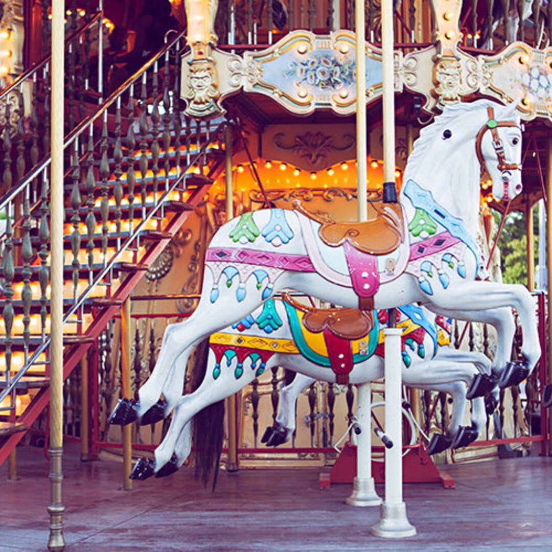 Paris Carousel Ride Photo, French Fairground Photography, Pictures of ...