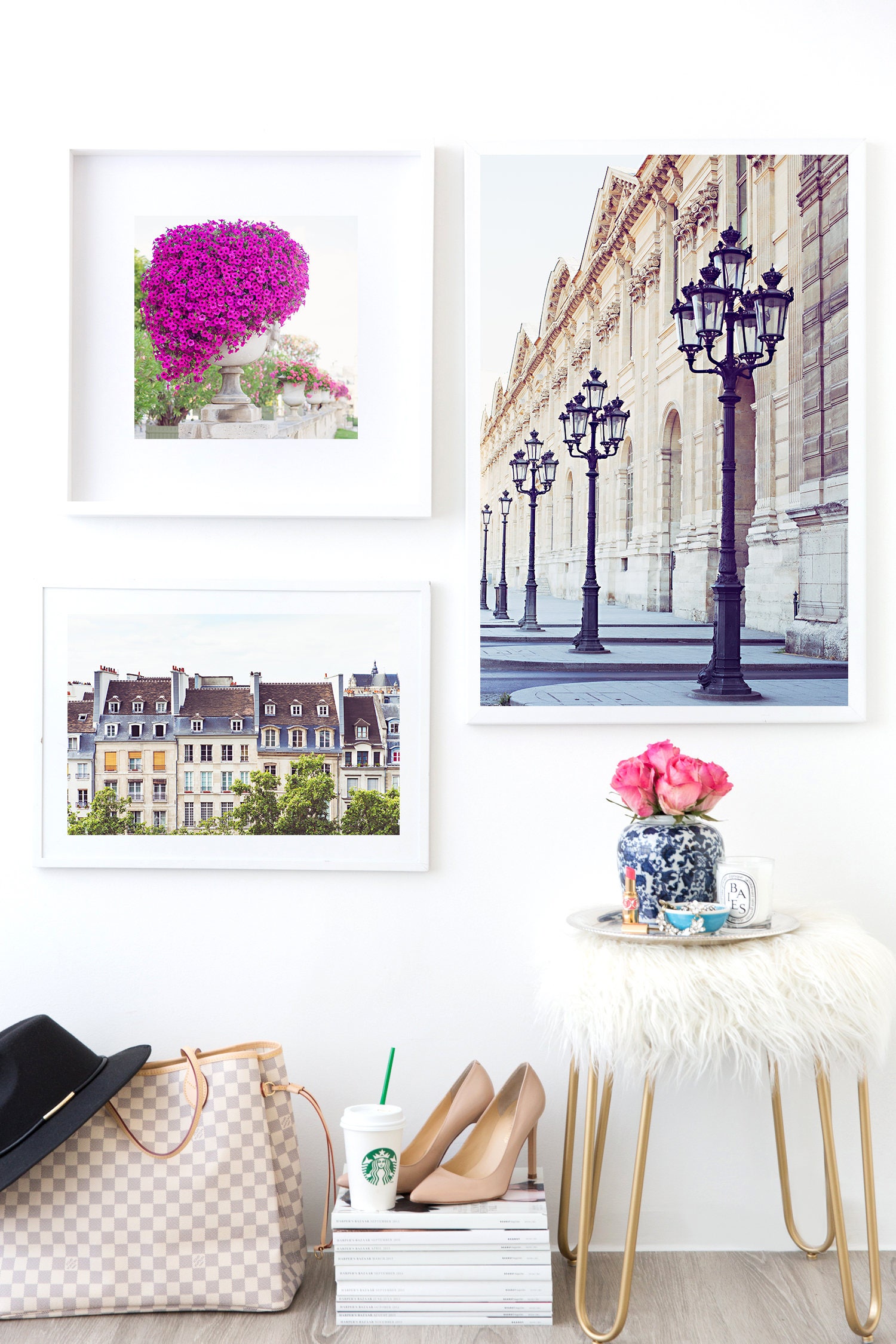 Pictures of Paris Houses Paris Terraced House Photography - Etsy