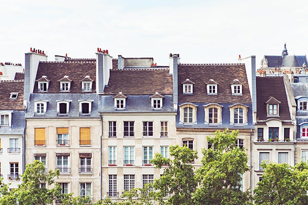 Pictures of Paris Houses Paris Terraced House Photography - Etsy