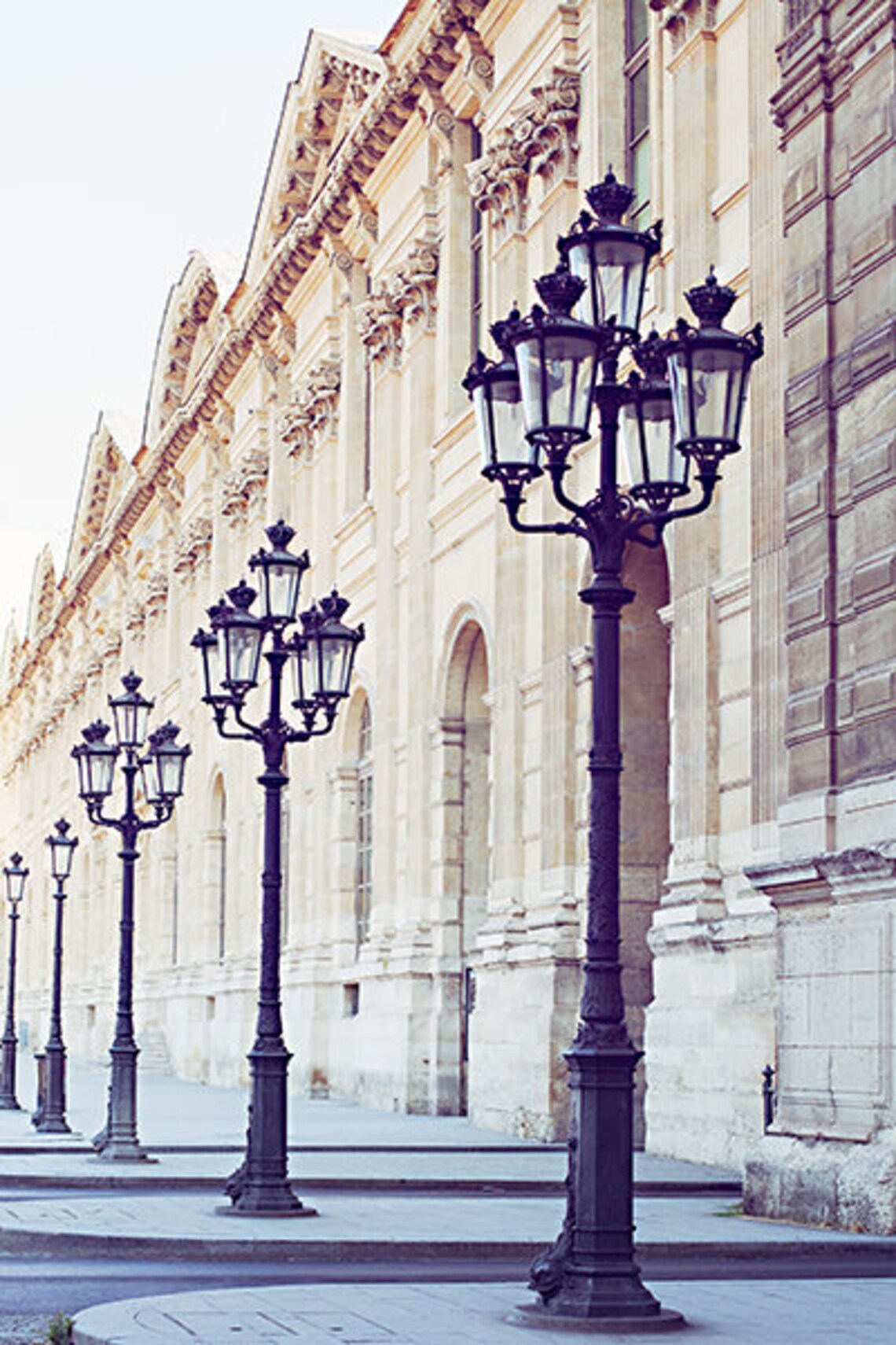 Paris Street Light Photography French Building Photography - Etsy