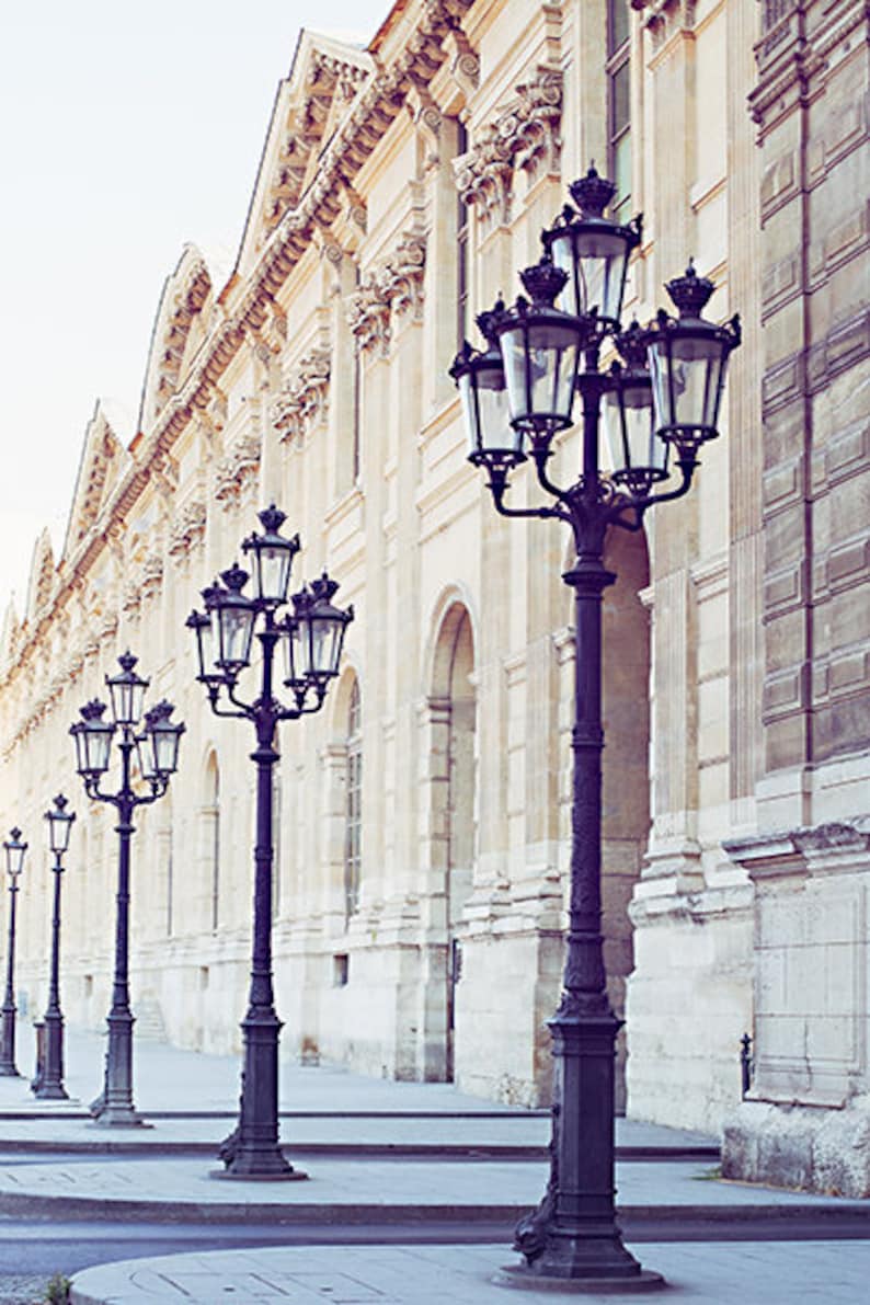 Paris Street Light Photography, French Building Photography, Parisian ...