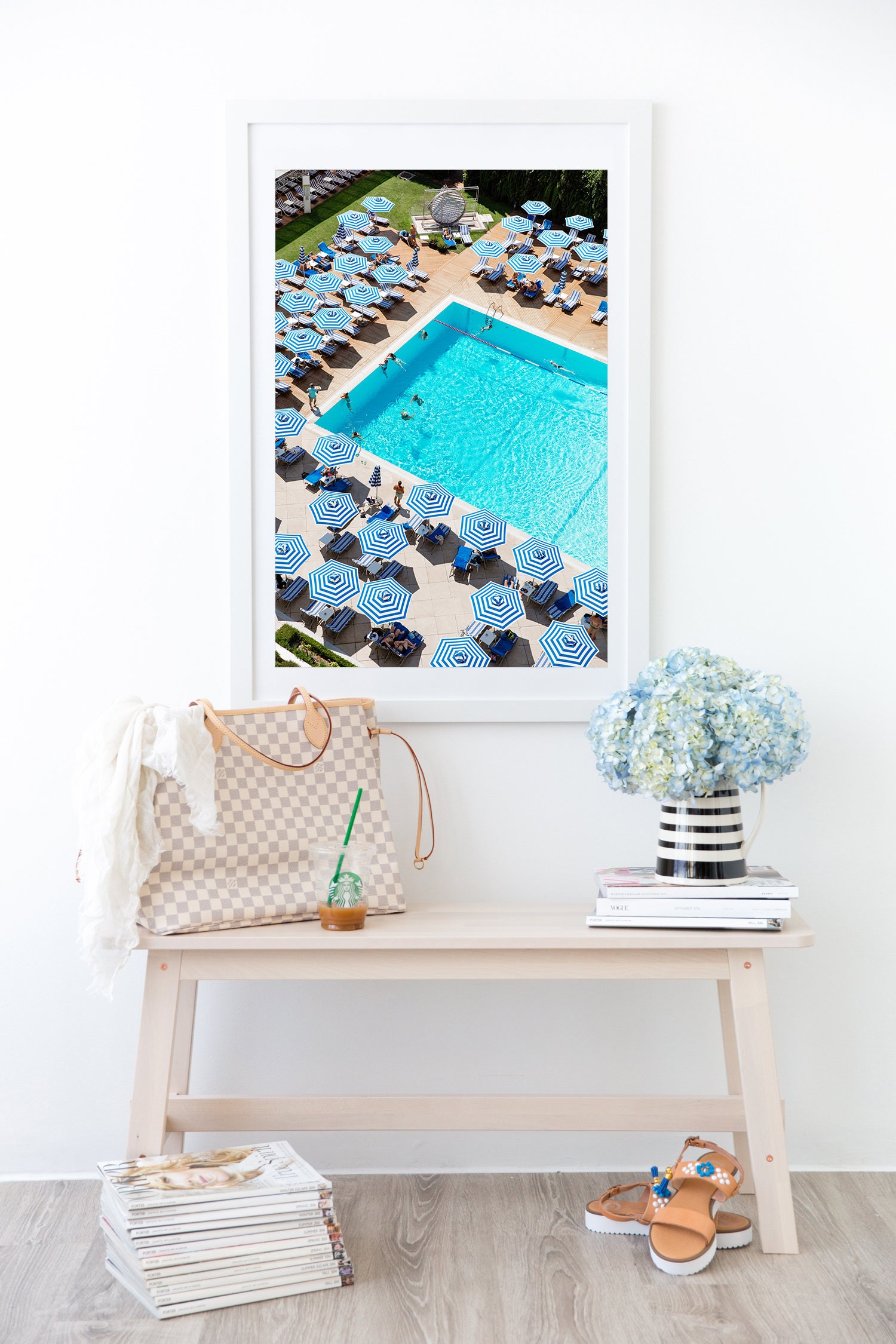 Swimming Pool Print, Photos of Greece, Swimming Pool Photography, Pool ...