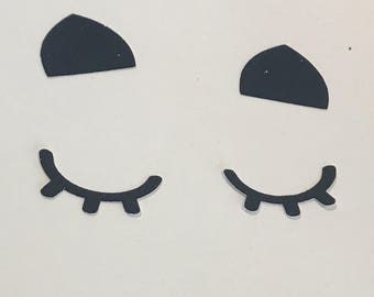 Paper eyelashes | Etsy