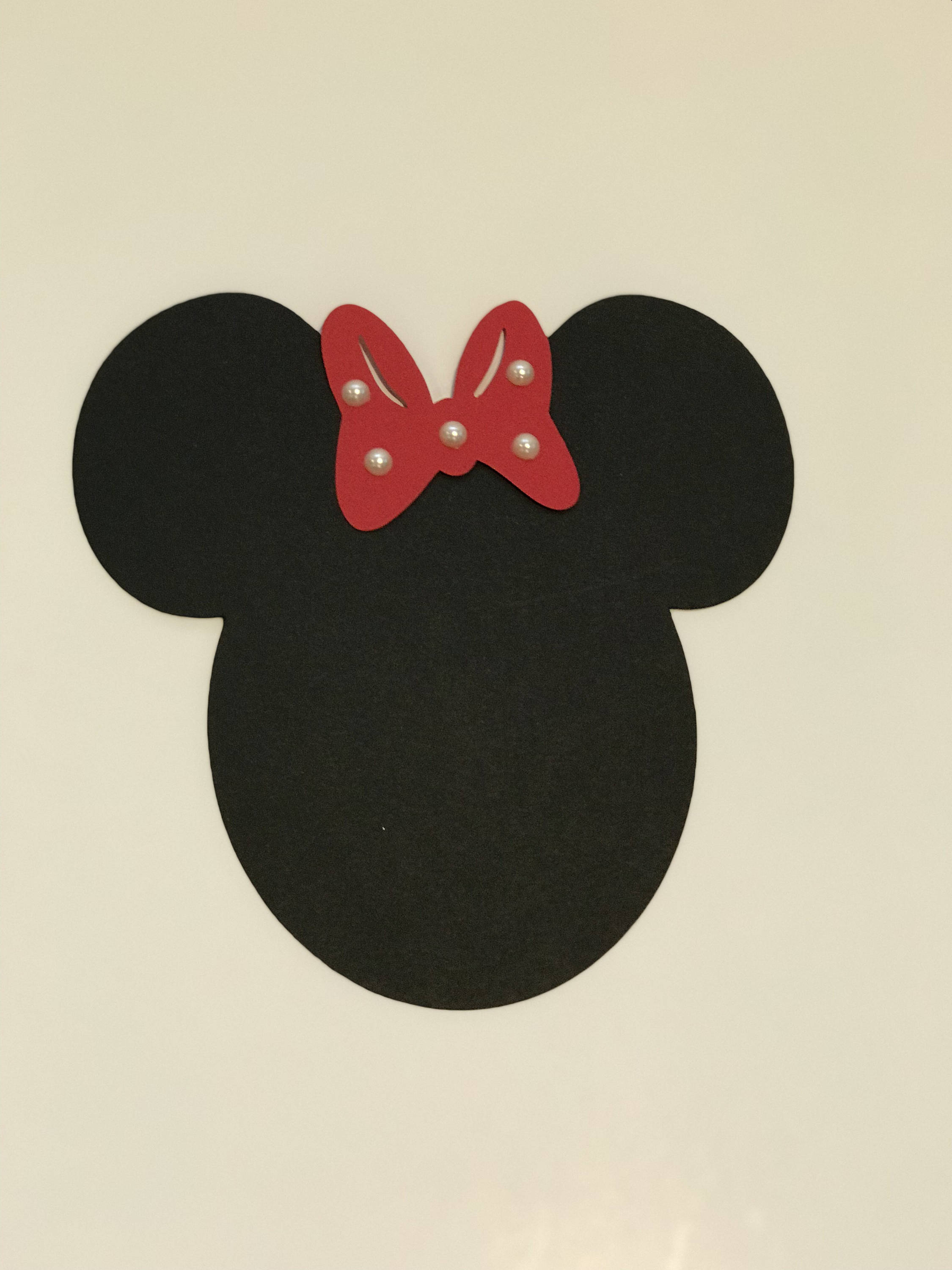 Minnie Mouse Cutouts - Etsy