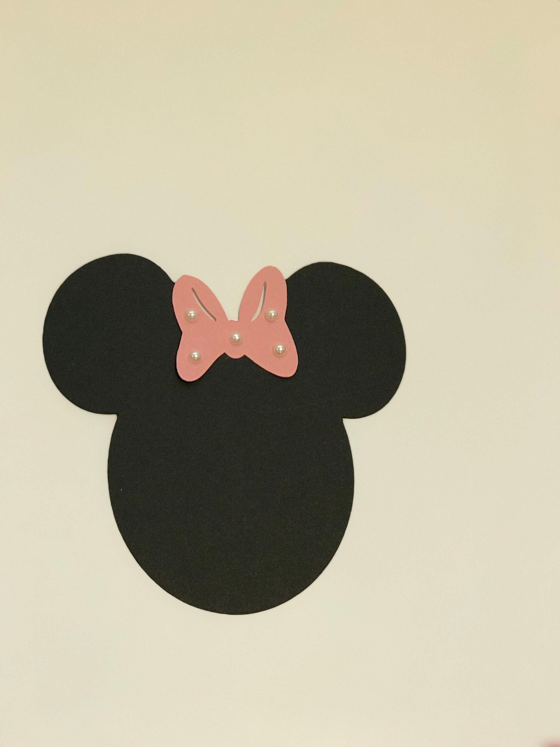 Minnie Mouse Cutouts - Etsy