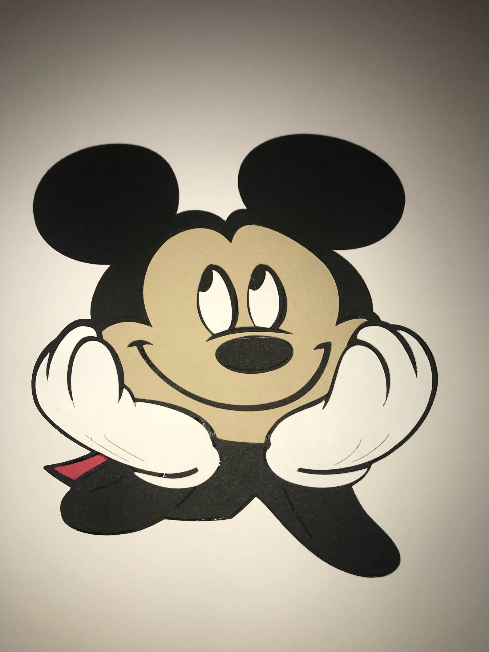 Mickey Mouse Cut Outs - Etsy