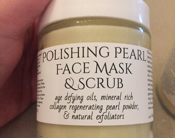 Pearl mask | Etsy