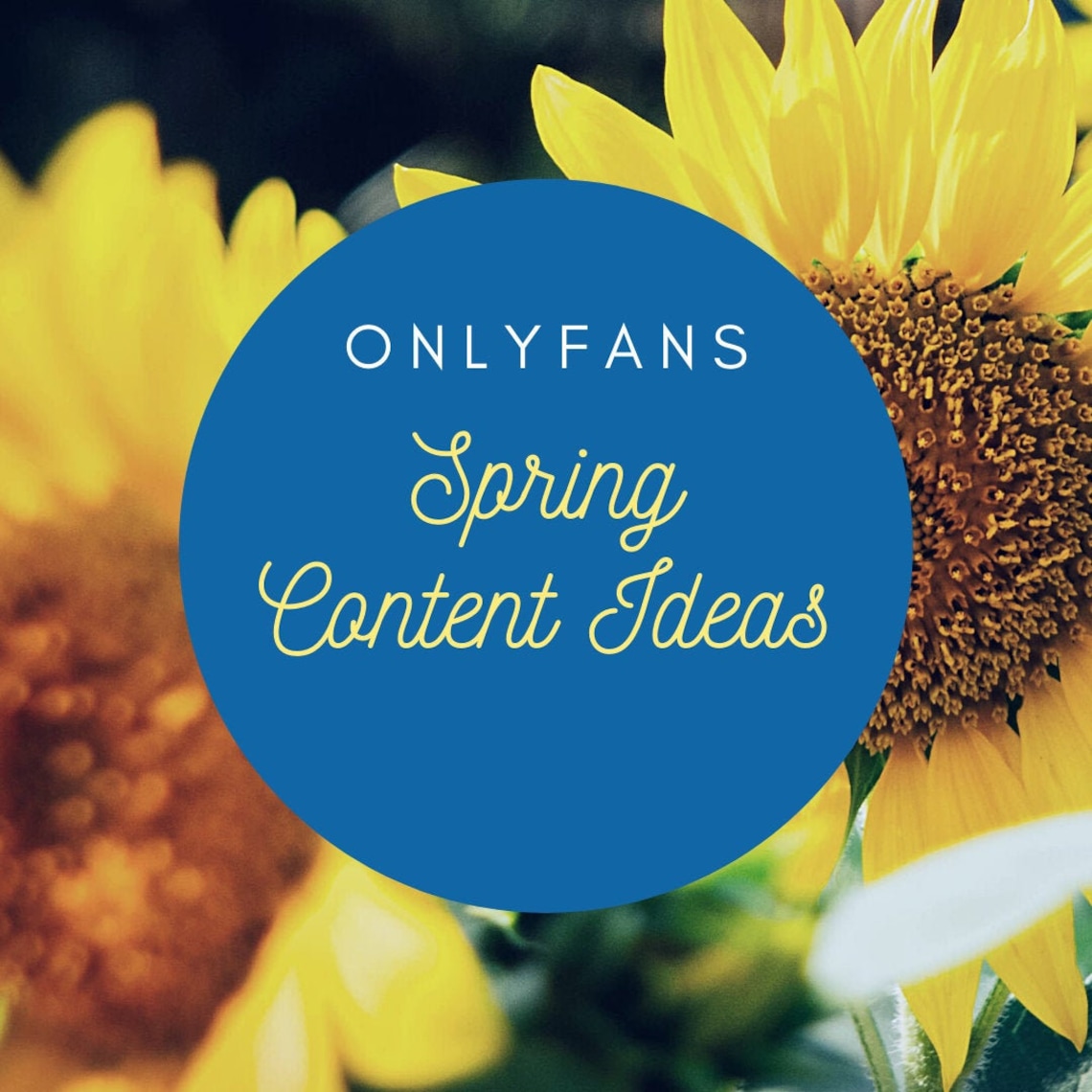 Onlyfans Spring Content Ideas - Etsy