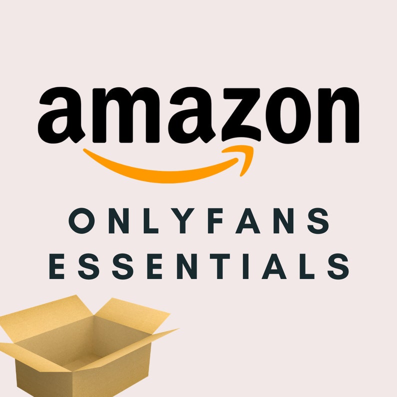 Onlyfans Amazon Essentials | Onlyfans Must Haves - Etsy
