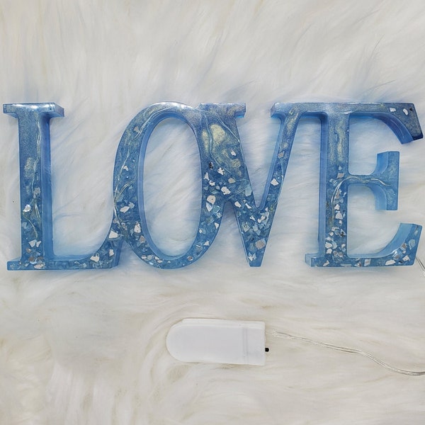 Light up Word Signs - Etsy