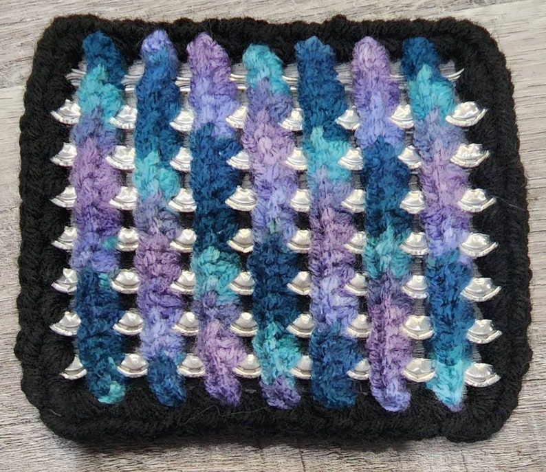 Crocheted Pop Tab Coaster - Etsy