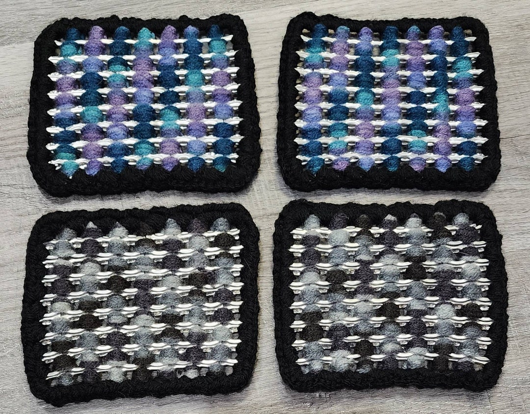 Crocheted Pop Tab Coaster - Etsy