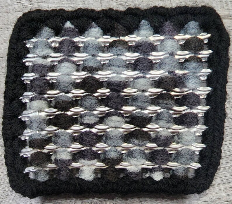 Crocheted Pop Tab Coaster - Etsy