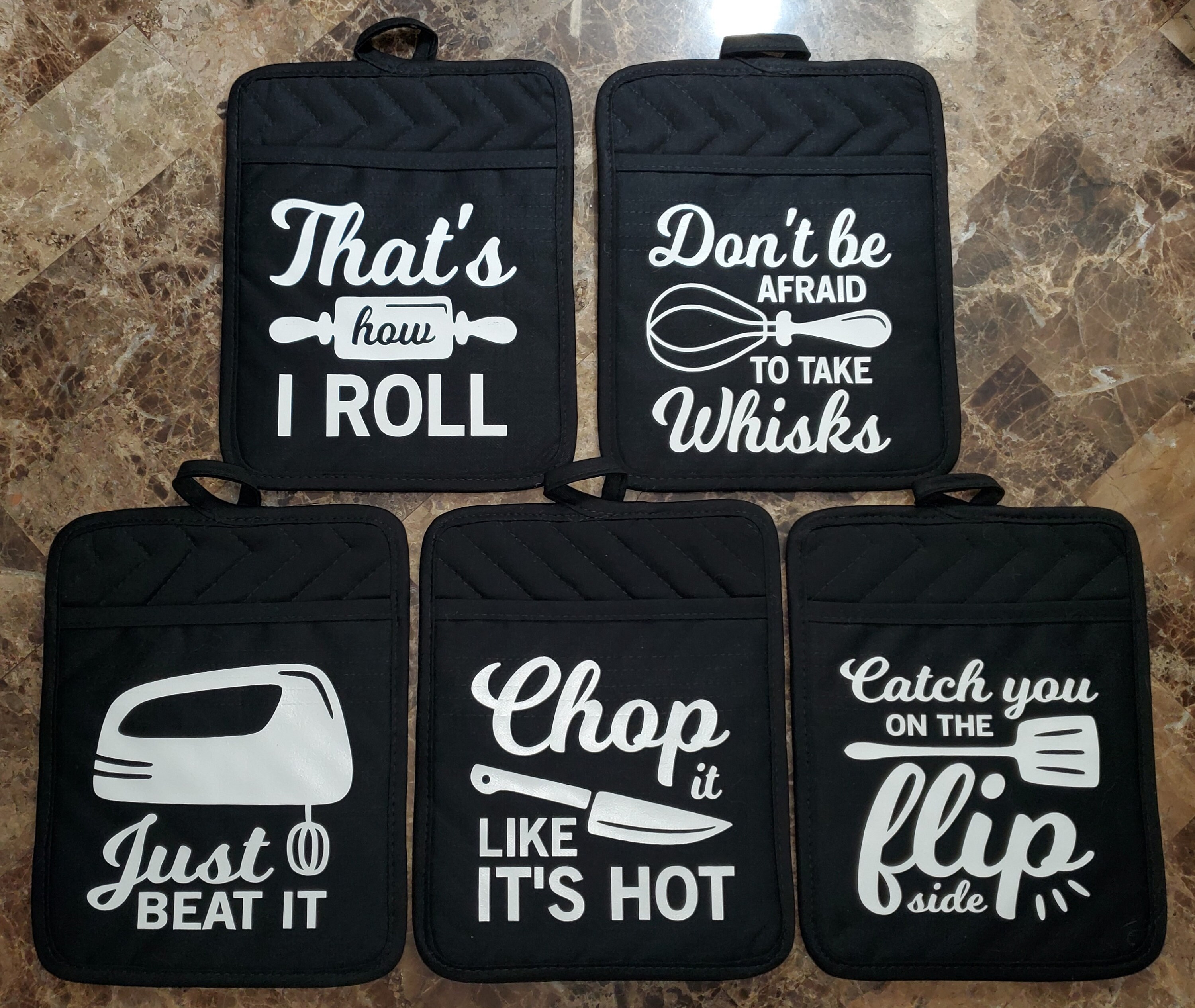 Funny Vinyl Pot Holder Oven Mitt Gift - Etsy