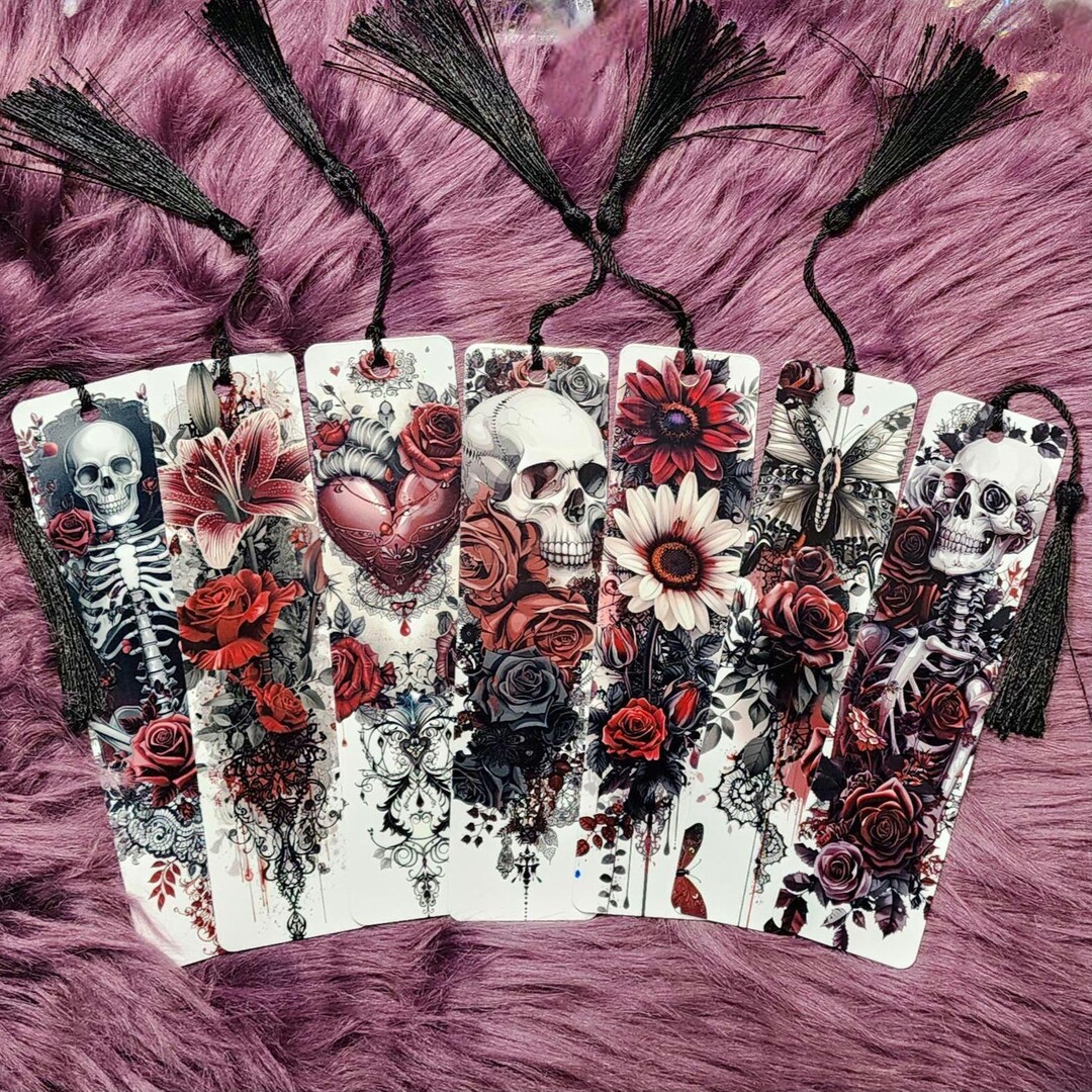 Gothic Metal Bookmarks- Set #1 - Etsy