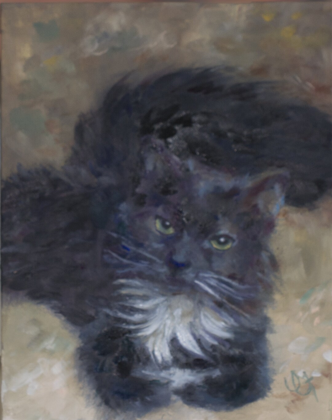 Custom Kitty Cat Painting From Your Photos, Pet Portraits From Your ...