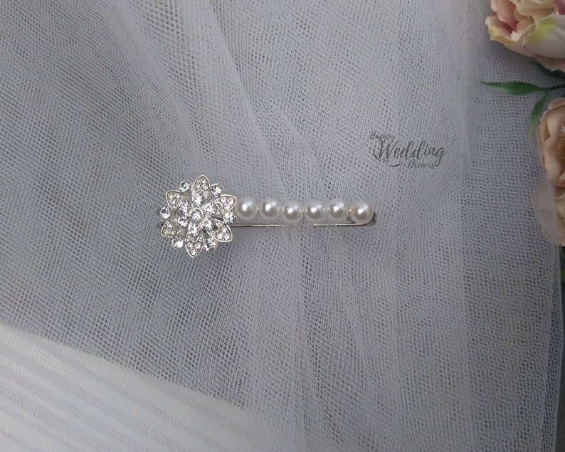 Pearl Wedding Train Pin Bridal Dress Train Clip Floral - Etsy