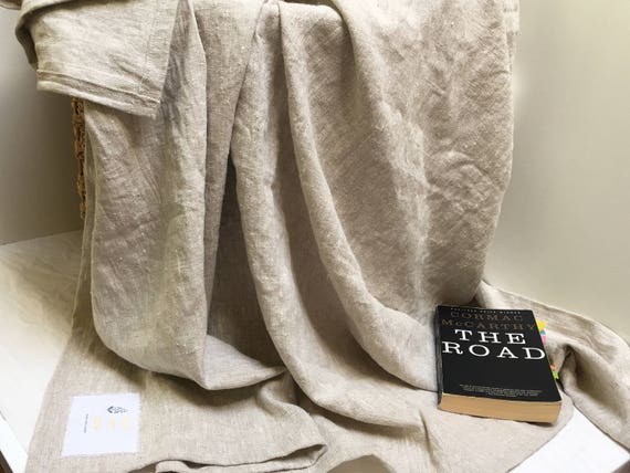 Heavy Weight Linen Throw Blanket Natural Rustic Linen Throw | Etsy Canada