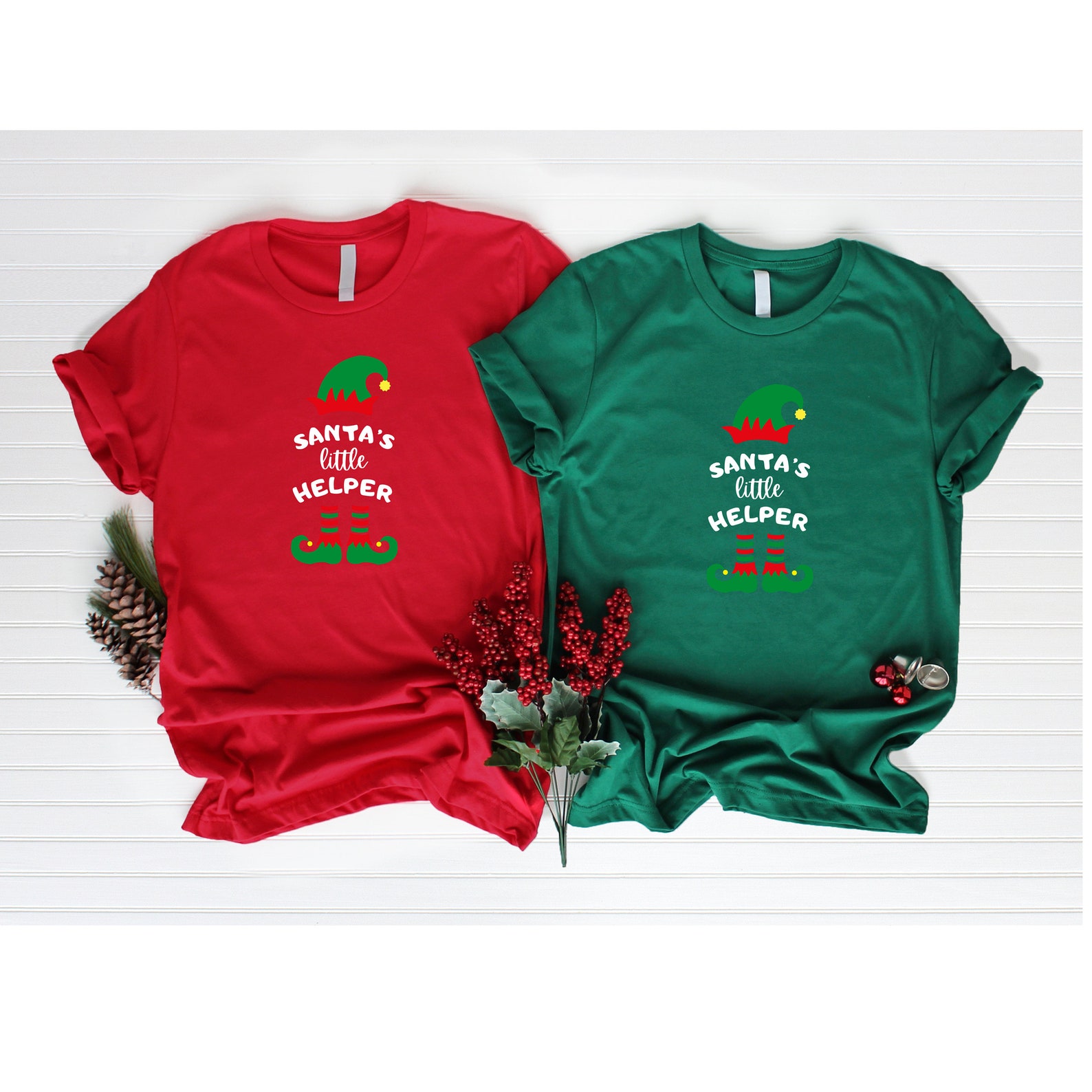 Christmas Shirt PNG SVG, Santa's Little Helper, Toddler Christmas Shirt ...