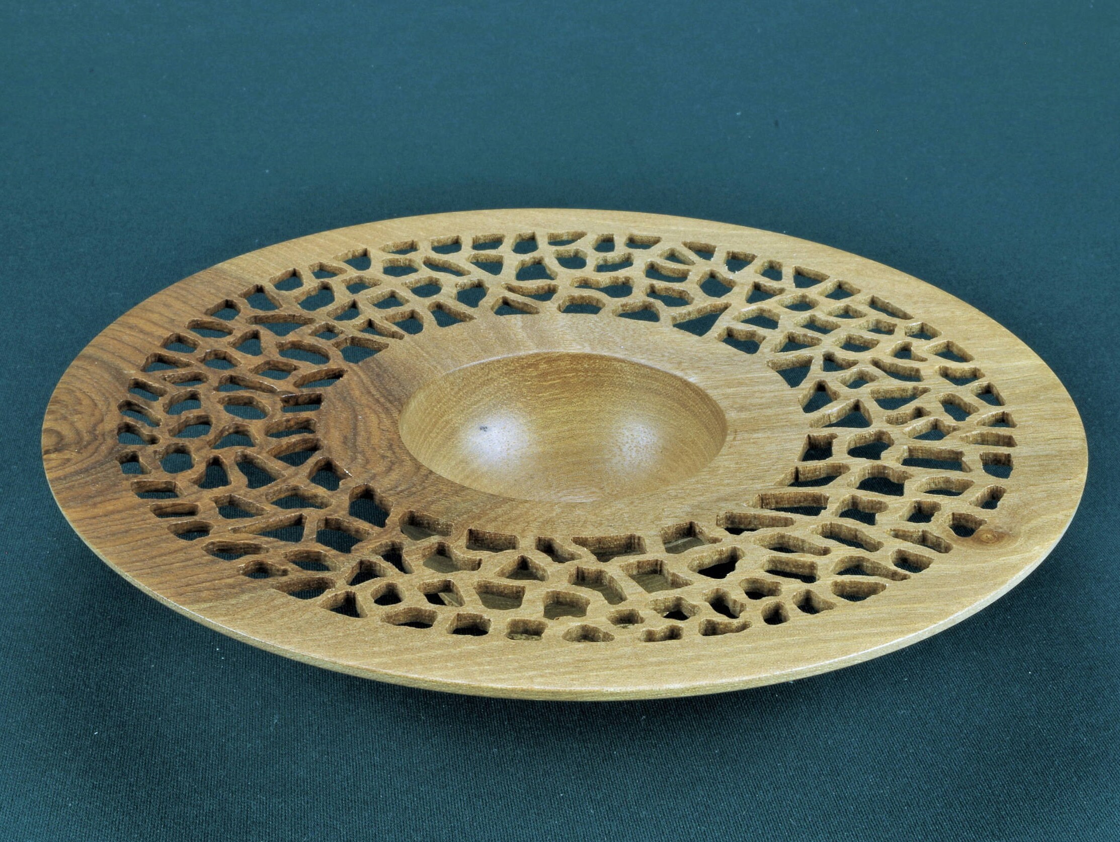 Pierced Delicate Walnut Bowl - Etsy UK