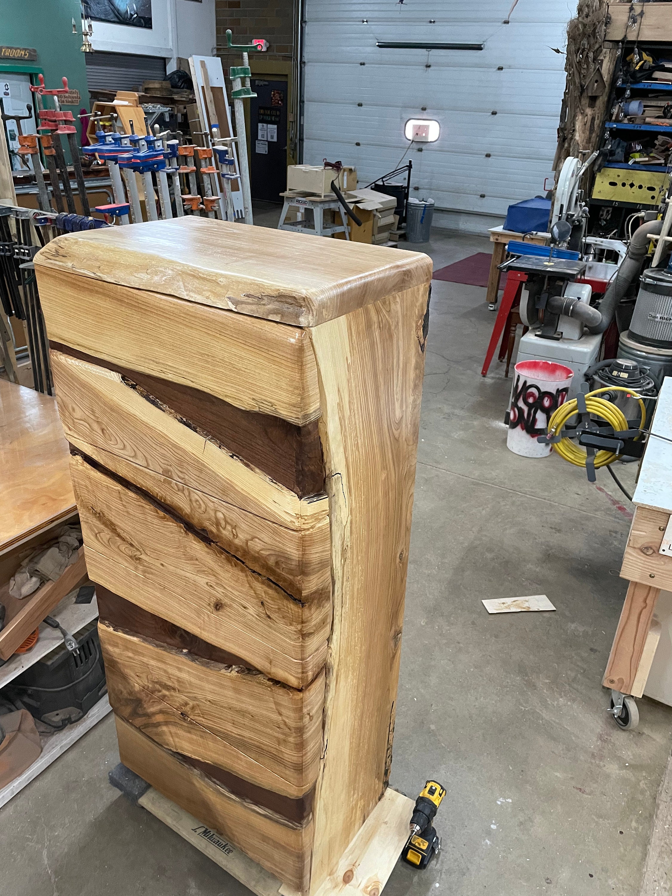 Ash and Walnut Dresser - Etsy