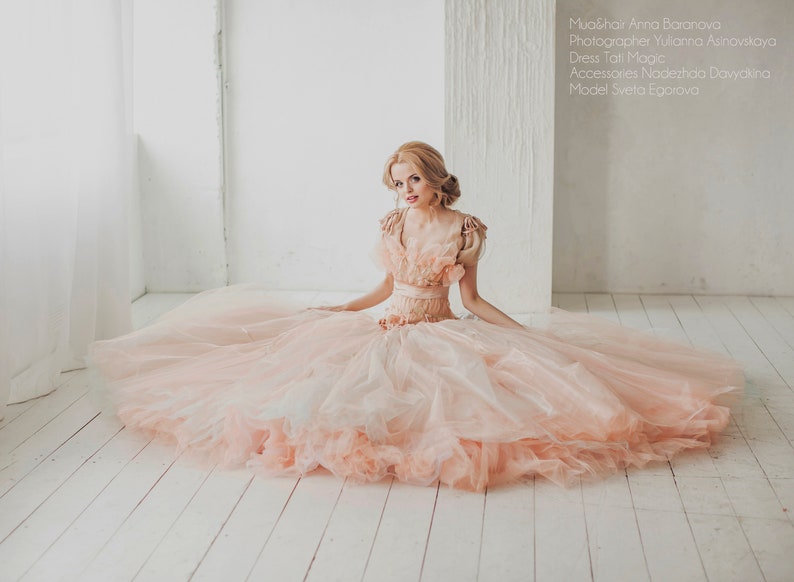 Sample Wedding Dress A-line Style Simple Wedding Dress Two | Etsy