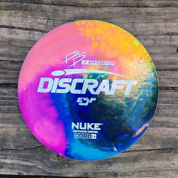 Discraft Nuke Distance Driver Custom Dyed Disc - Etsy