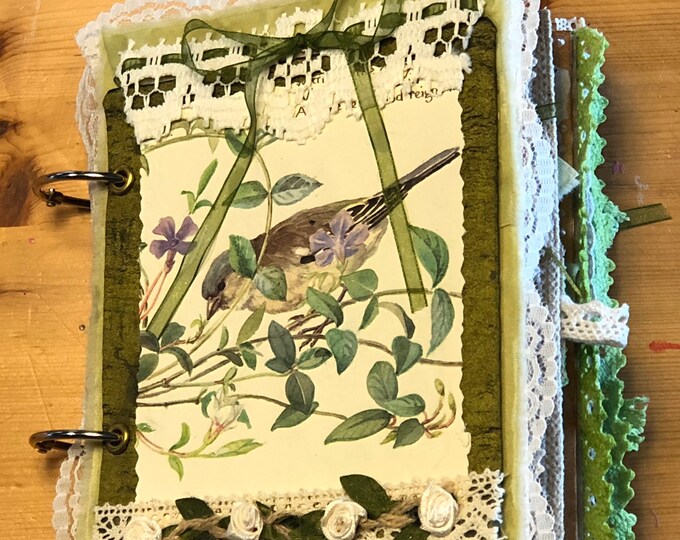 Edith Holden Diary of an Edwardian Lady Junk Journal. Ring Bound Junk ...