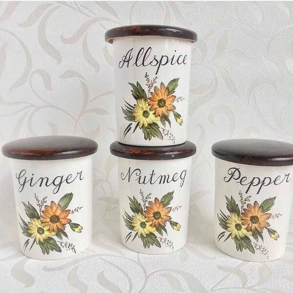 Shop Vintage Spice Jars - Etsy