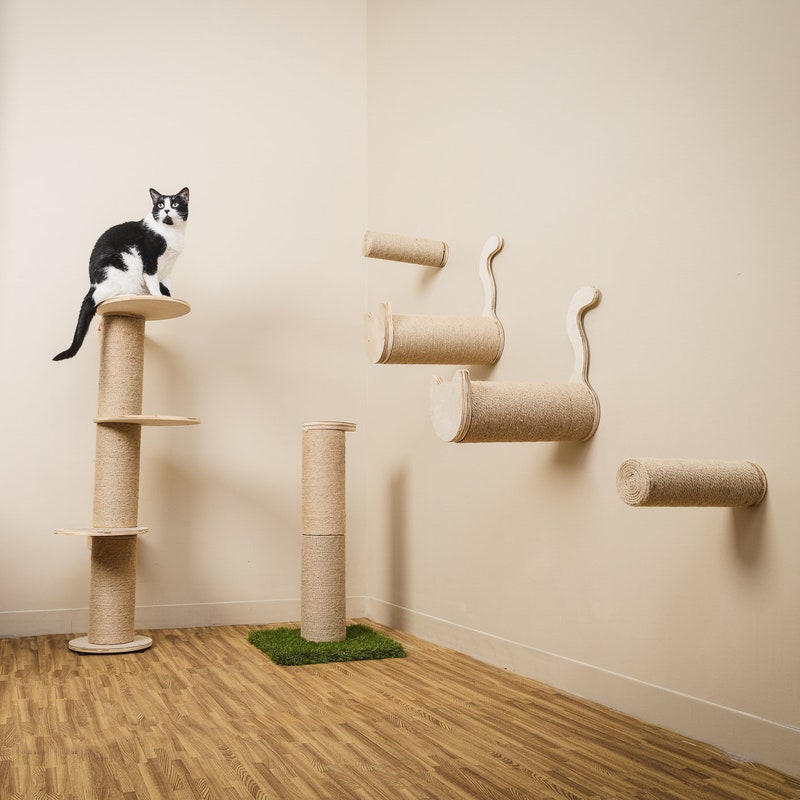 Wall Mount Cat Post - Etsy